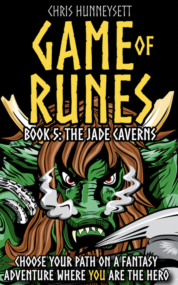 Runes Book 5: The Jade Caverns – Chris Hunneysett author